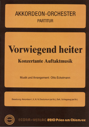 Willkommen beim ECORA Verlag in Prien am Chiemsee